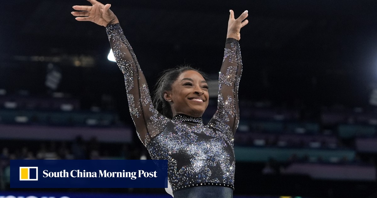 ‘I need a photo with Simone Biles’: Chinese star’s adorable ‘fangirl ...