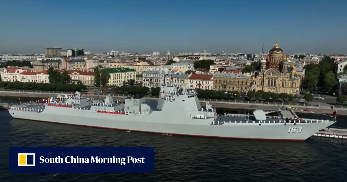 Chinese warship joins Russian navy for Gulf of Finland exercises ...