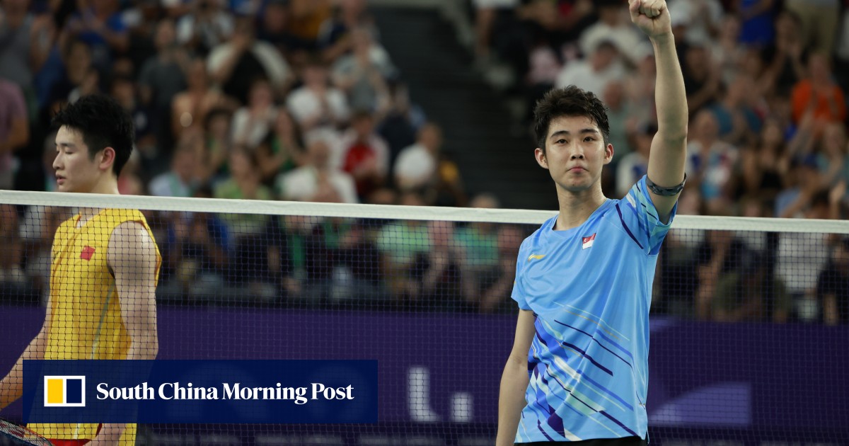 Paris Olympics: Loh Kean Yew makes Singapore history, stuns China’s Li ...