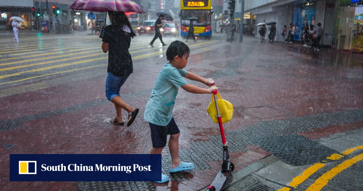 Hong Kong Observatory Cancels Amber Rainstorm Signal 1 Hour After