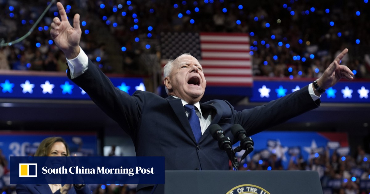 How Tim Walz rose to prominence, partly by calling Trump, Republicans ...