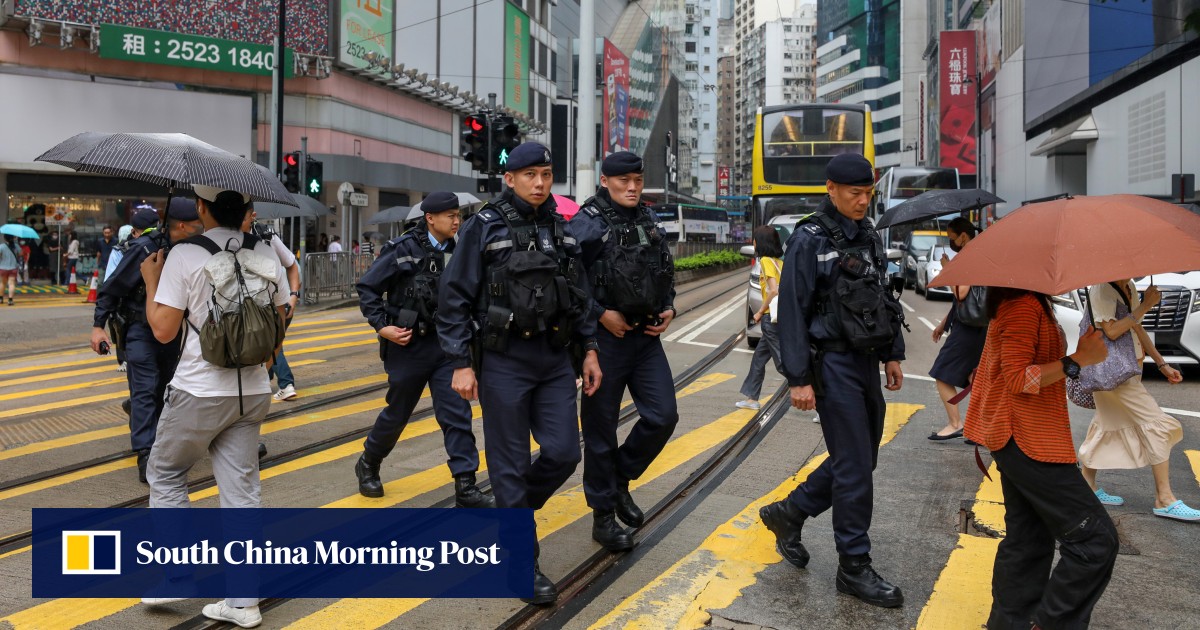 Hong Kong police arrested 300 people since national security law ...