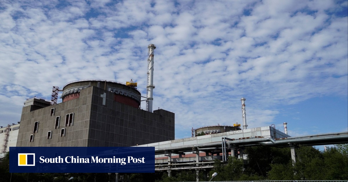 Russia, Ukraine trade blame over fire at cooling tower of Zaporizhzhia ...