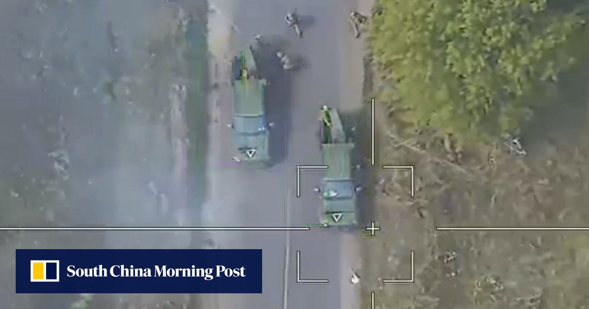 Russia strikes back at Ukrainian forces in Kursk region | South China ...