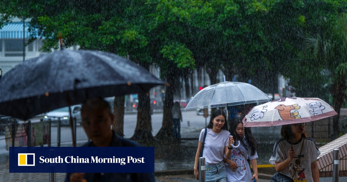 Hong Kong Observatory Cancels Amber Rainstorm Warning 1 Hour After