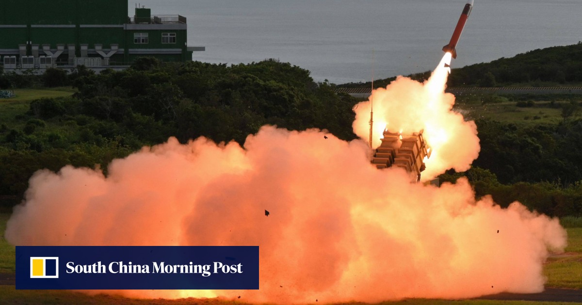 Taiwan’s military holds live-fire missile drill at sensitive test site ...