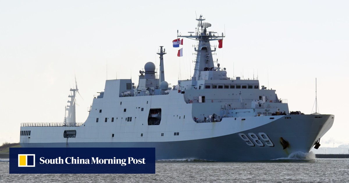 Laser weapon spotted on Chinese navy ship as PLA and US race to develop ...