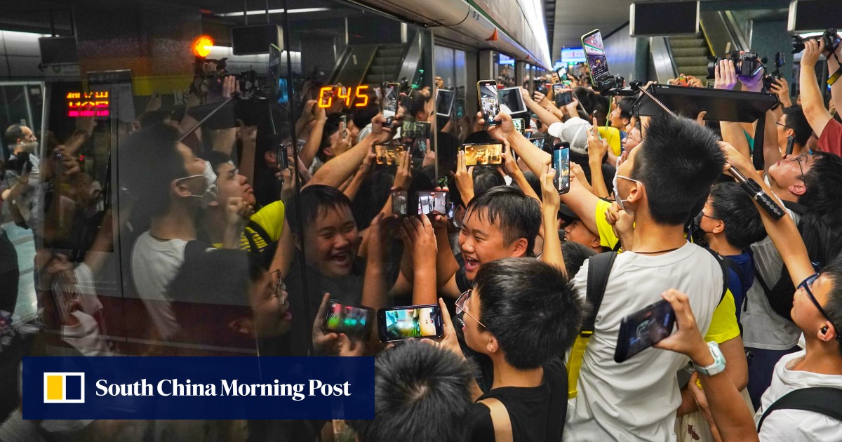 Hong Kong’s MTR Corp celebrates 45th anniversary by launching train in ...