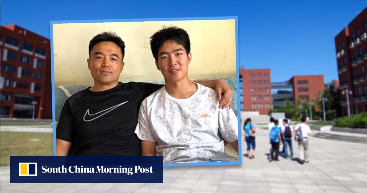 China father, 47, and son both pass key university exam after helping ...