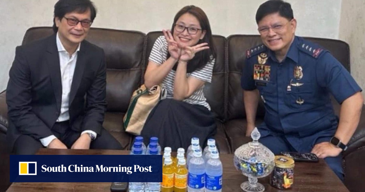 Philippine officials under fire after smiling selfies with fugitive Alice Guo spark anger ...