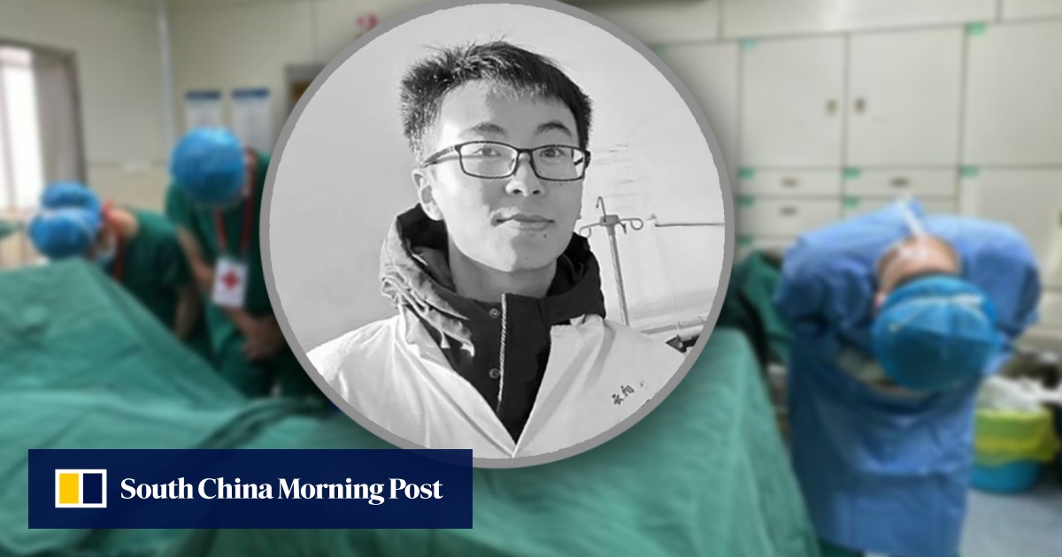 Parents of China doctor who died donate his organs enabling him to ...
