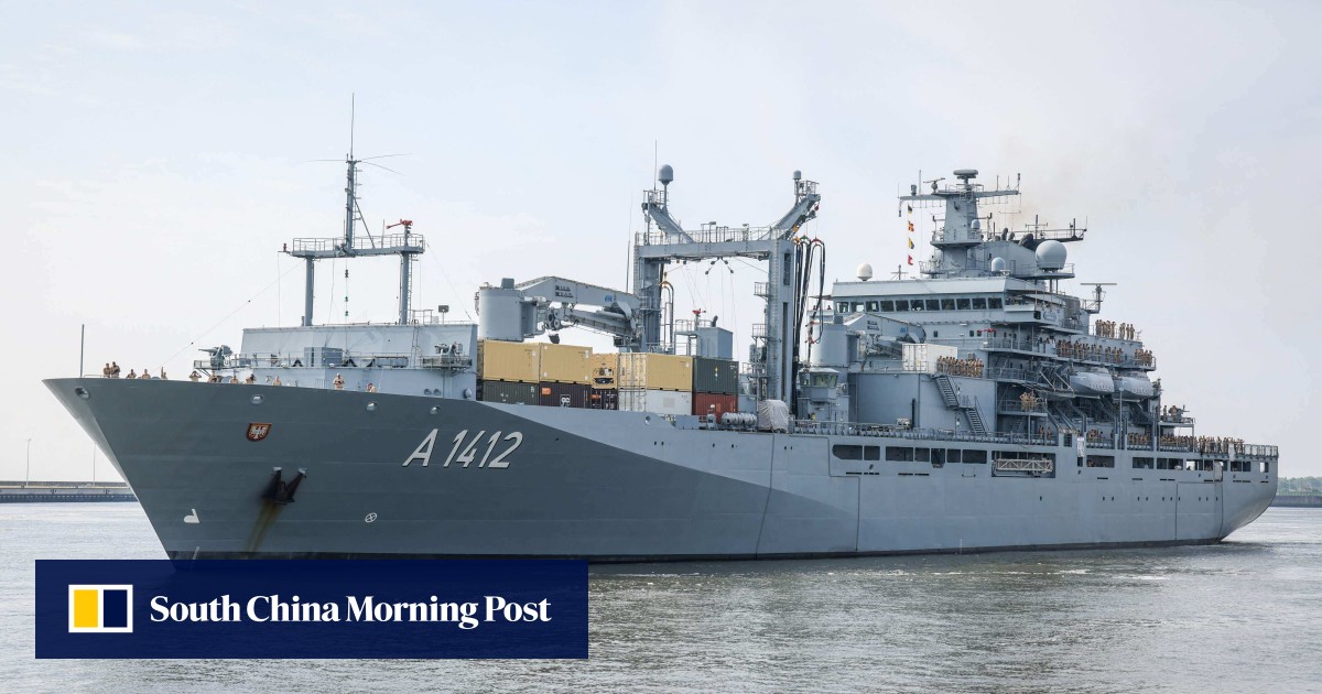 PLA slams Germany for sailing ships through Taiwan Strait, citing ...