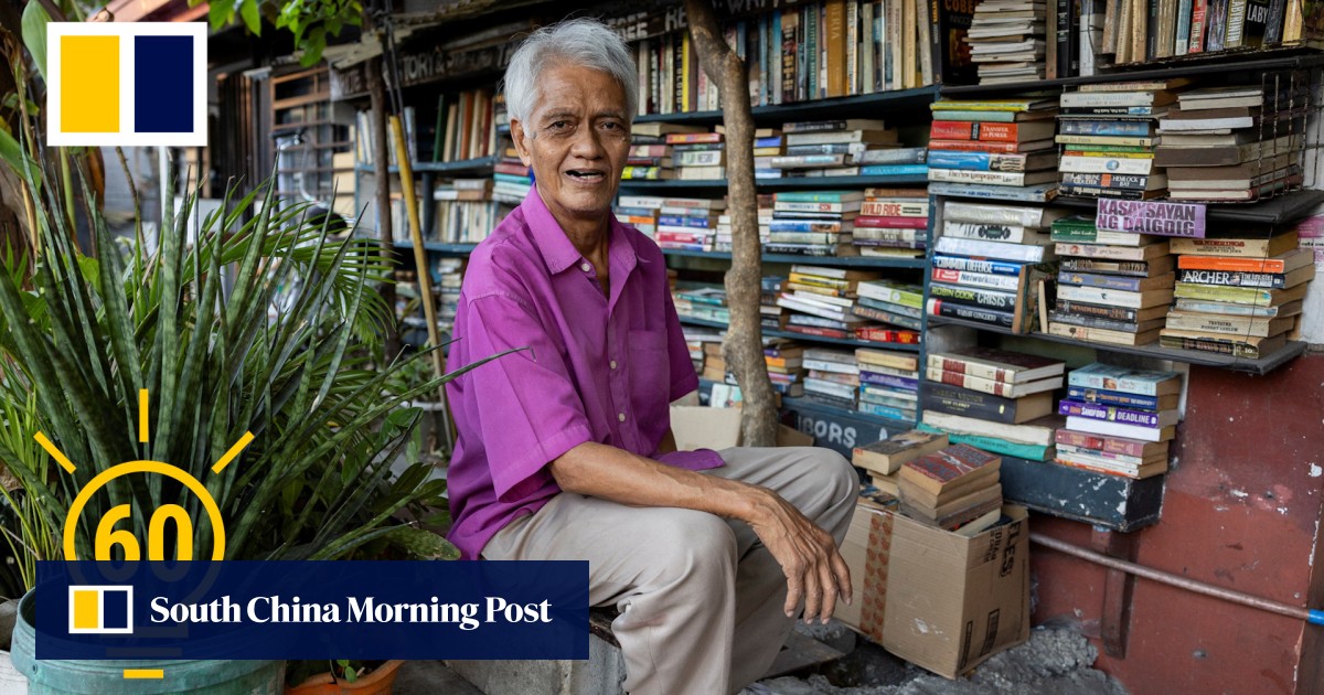 Video | Filipino book lover turns home into communal library | South China Morning Post