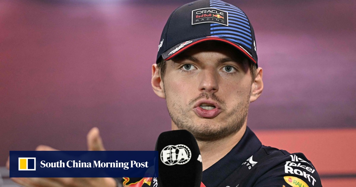 Formula One: Max Verstappen riled by call for drivers to swear less ...