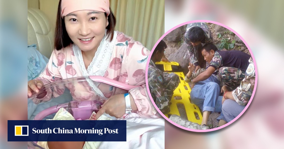 China woman who survived husband’s attempted murder in cliff fall gives birth to IVF baby ...
