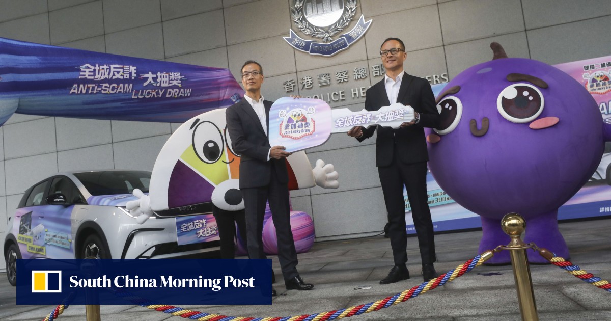 Hong Kong police launch lucky draws with HK$3 million in prizes to ...