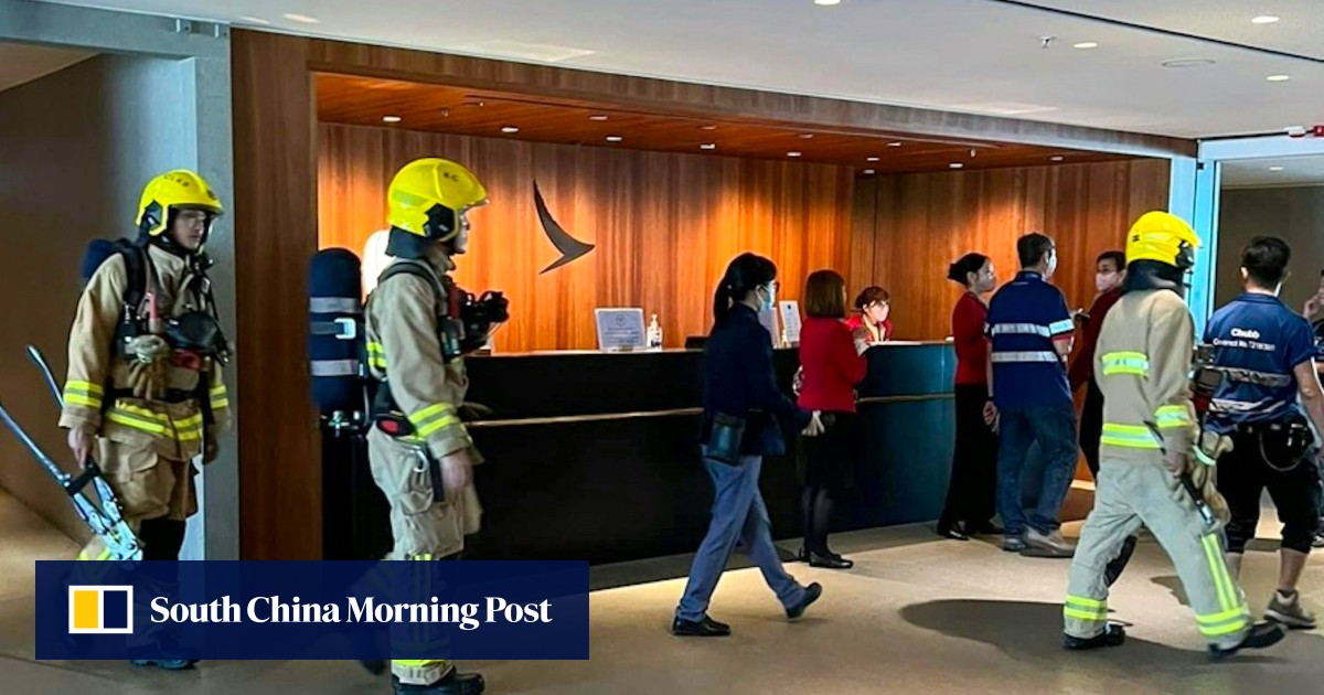 Cathay Pacific business lounge at Hong Kong airport forced to shut ...