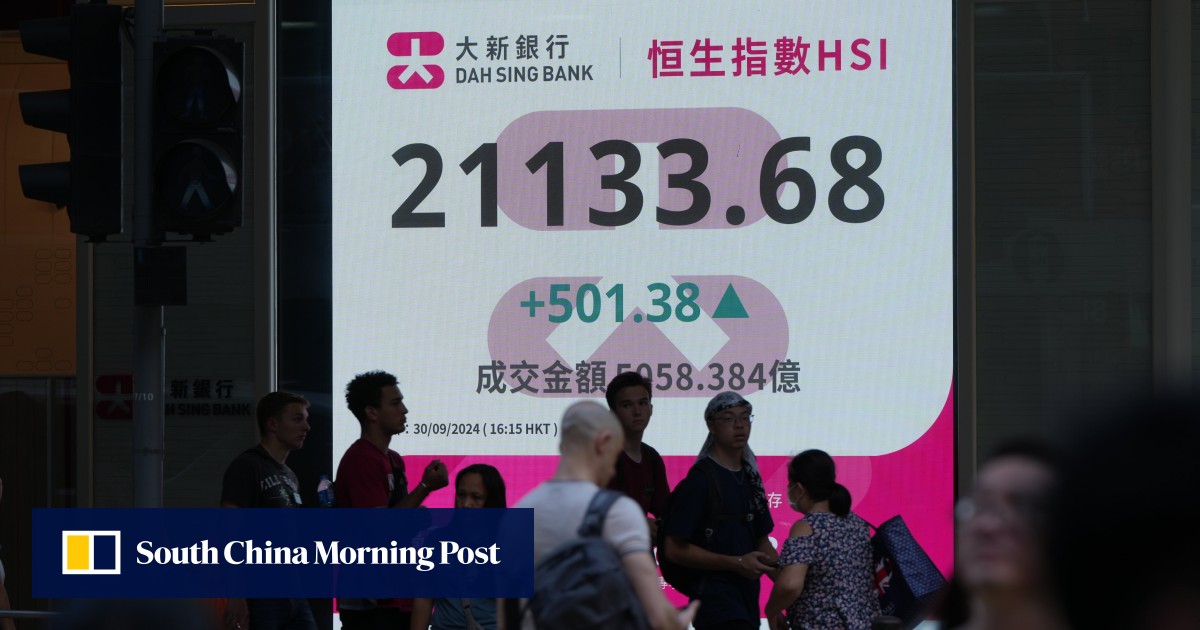 Chinese stocks set records as Beijing stimulus fuels US$1.8 trillion ...