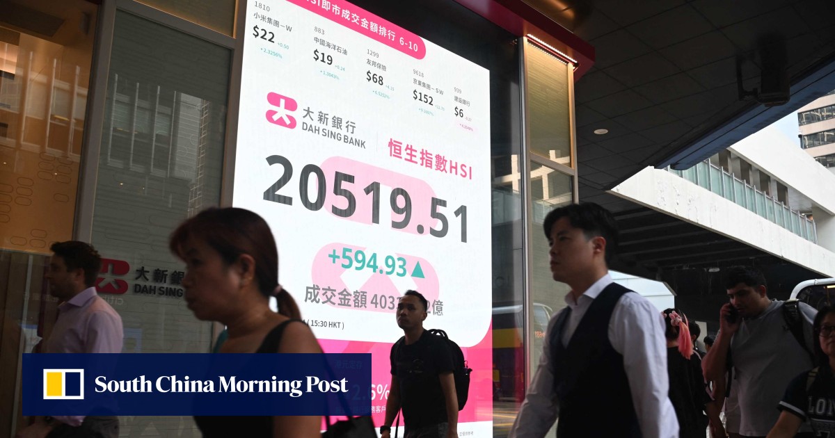 Hong Kong stocks resume rally as Alibaba, Tencent lead tech gainers ...