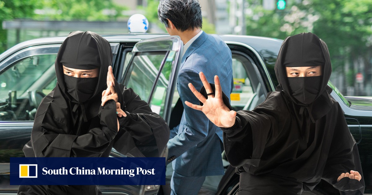 Japan passengers pay cabbies to act as bodyguards, ninjas with dramatic ...