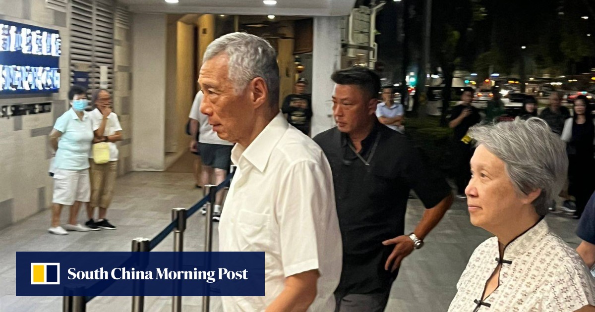 Singapore ex-PM Lee Hsien Loong attends wake of sister Lee Wei Ling ...