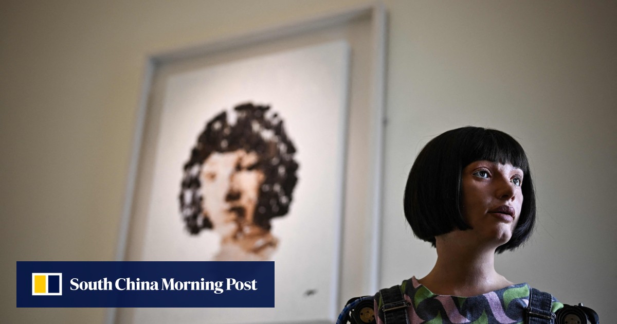 Portrait by robot Ai-Da to sell at auction in art world first | South ...
