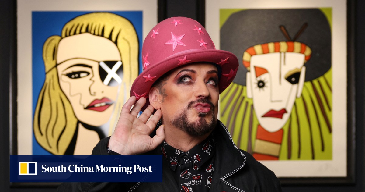 David Bowie, Madonna and Prince star in paintings by 80s pop star Boy ...