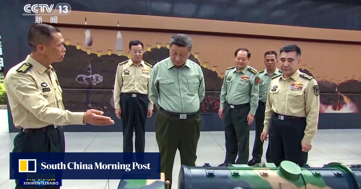 China’s leader has a new military secretary, state TV video of rocket ...