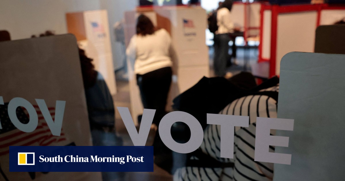 US polls suggest Harris and Trump poised for a photo finish as America ...