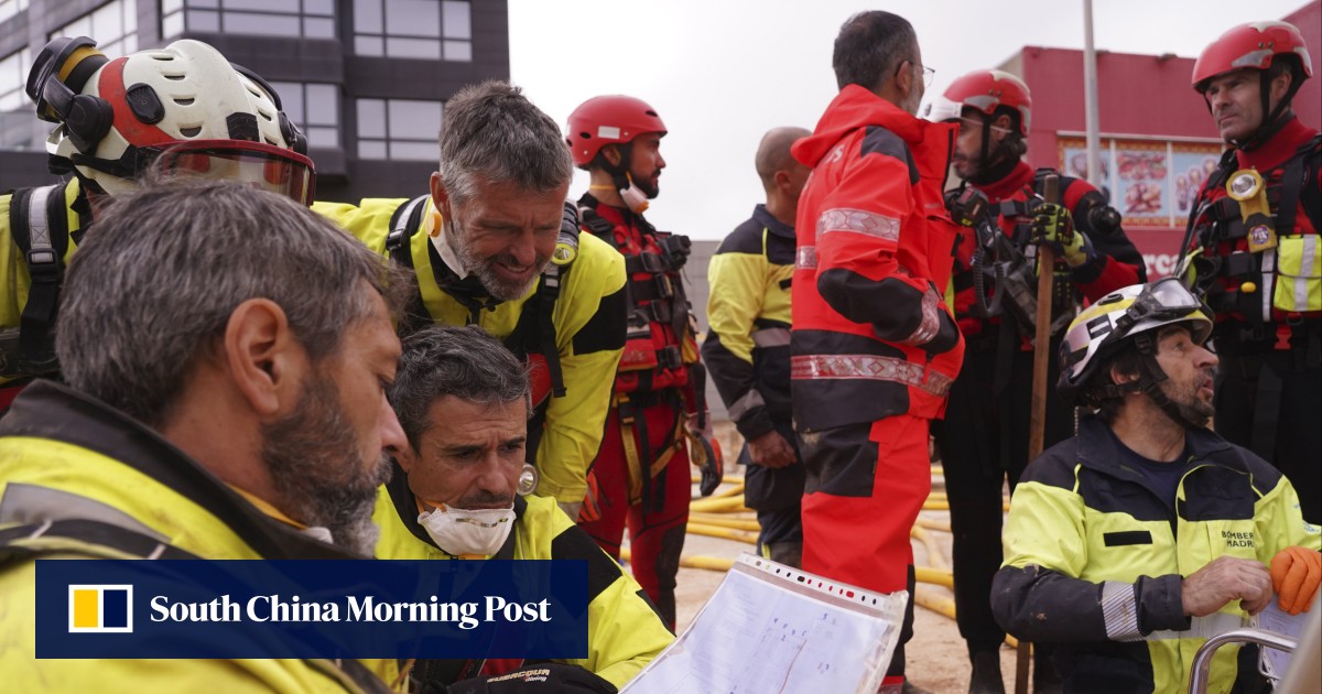 Spain rain disrupts Barcelona trains as Valencia continues search for ...