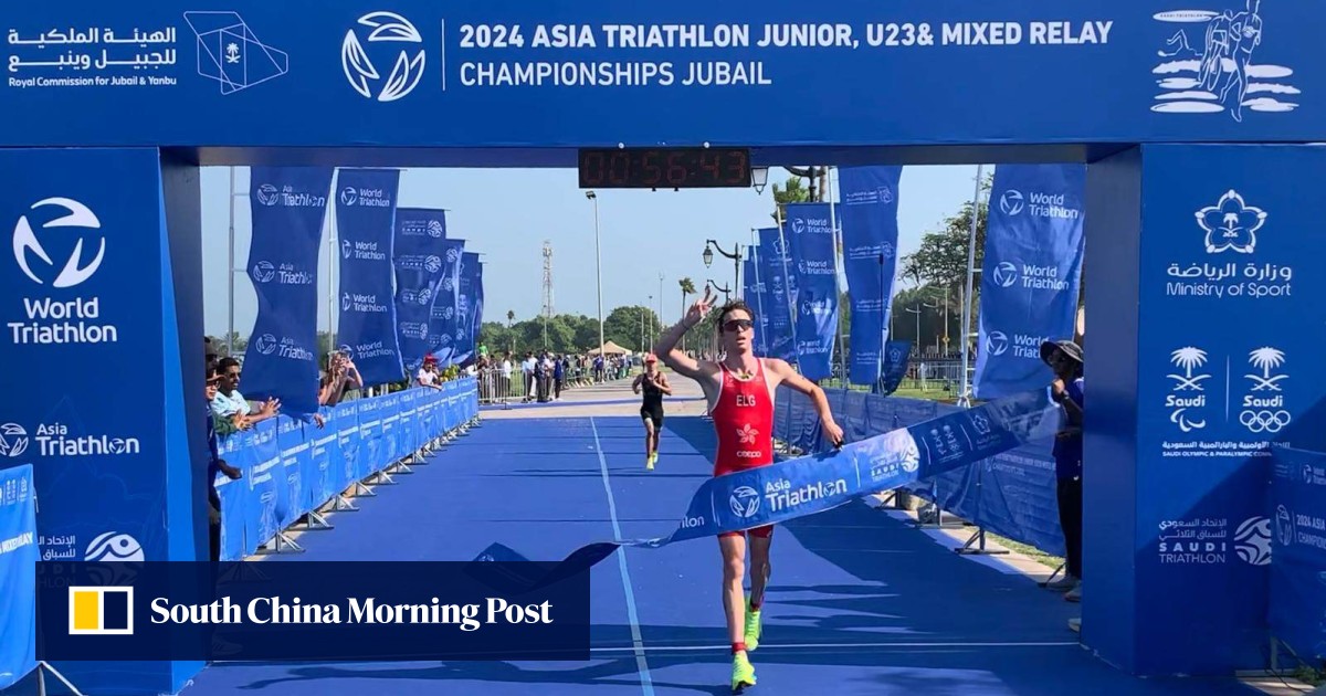 Hong Kong triathlete Elg storms to Asia U23 title, warning for Choi ...