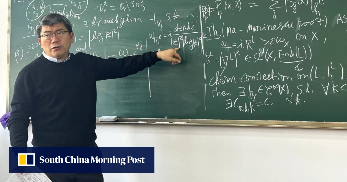 Award-winning mathematician Ma Xiaonan leaves Europe for China | South ...