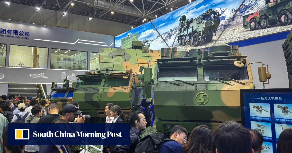 Swarming drones and counter-drone systems dazzle at China’s Zhuhai air ...