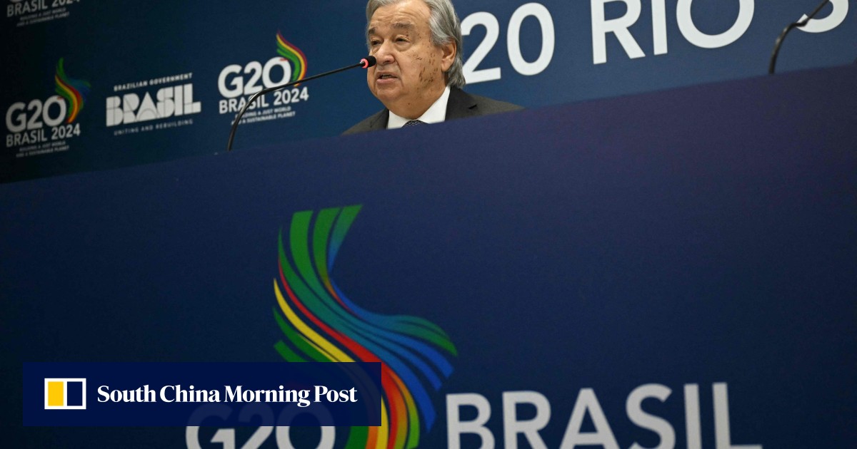 UN chief urges G20 ‘leadership’ on stalled climate talks | South China ...