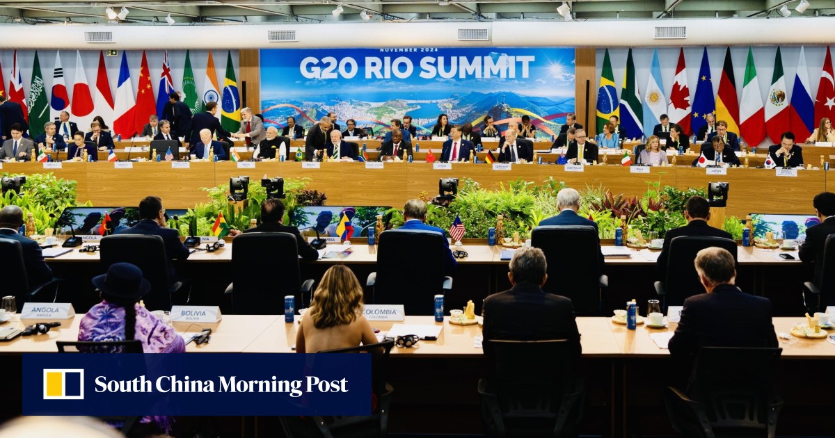 G20 summit begins with Brazilian host laying out ambitious global ...