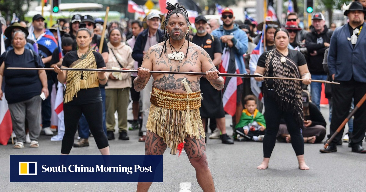 Tens of thousands of Maori, supporters march on New Zealand’s ...