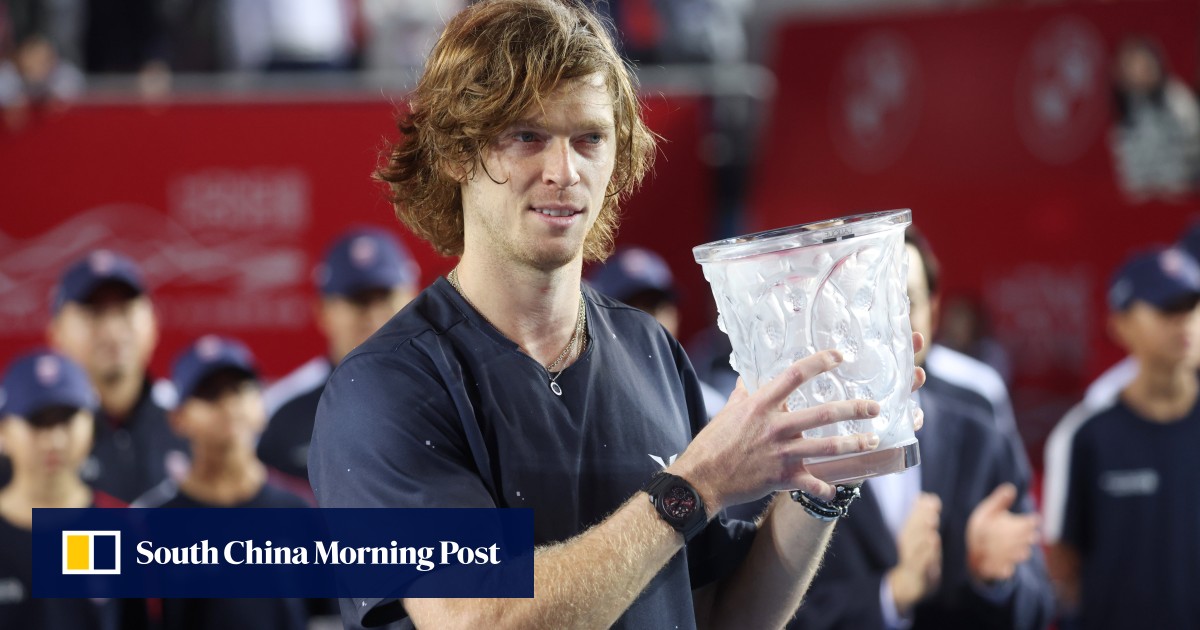 Hong Kong Open champion Andrey Rublev praises local support as he ...