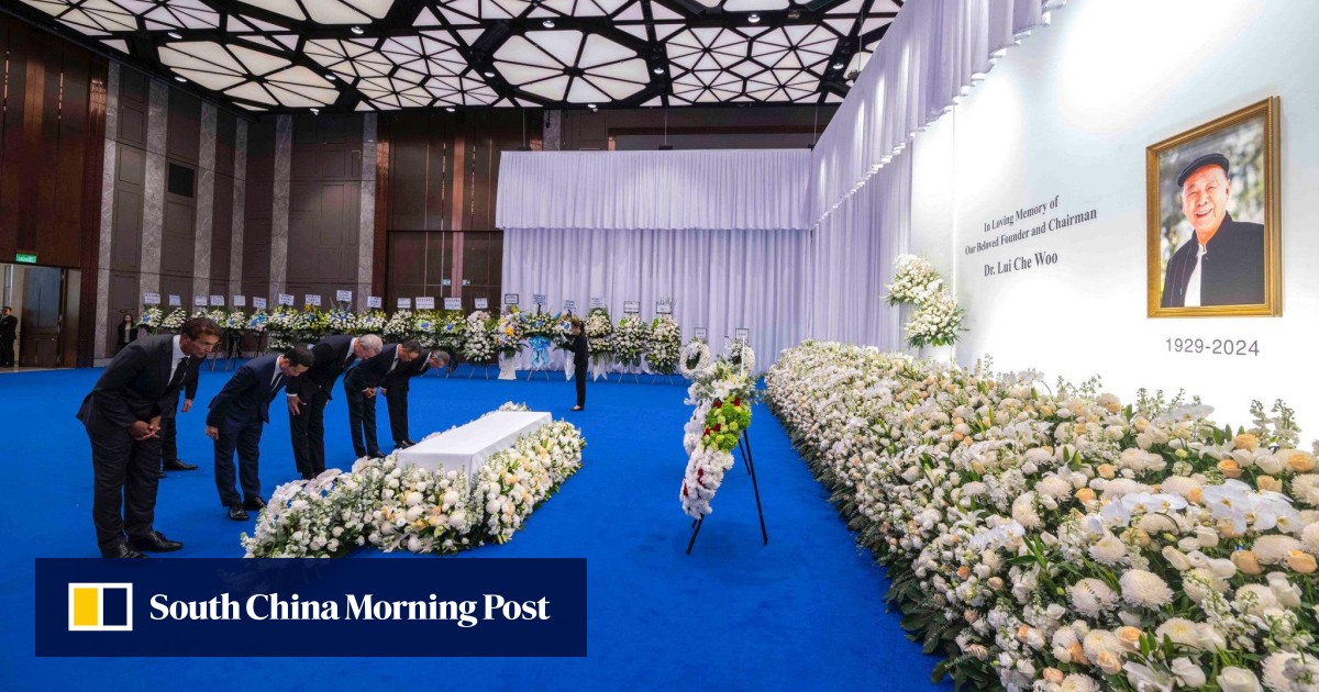 A farewell in Macau for Lui Che-woo, casino tycoon who founded Galaxy ...