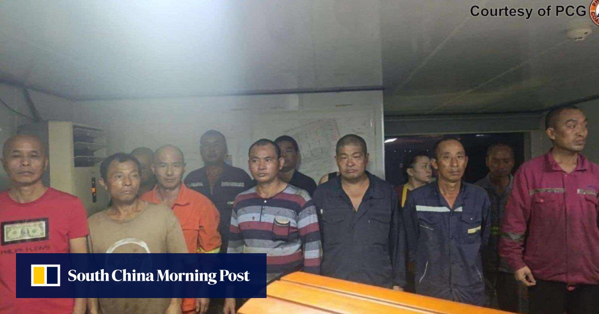 Philippines detains 13 undocumented Chinese nationals on ship, raising security fears | South ...