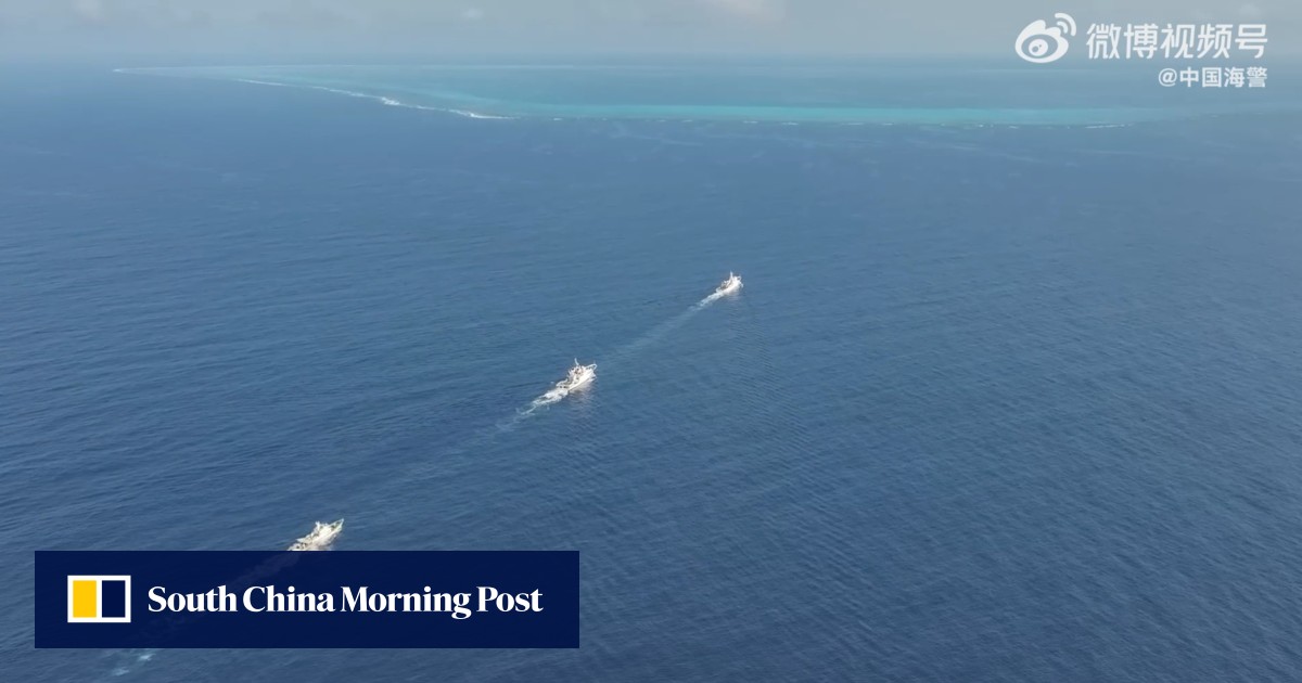 After PLA, Chinese coastguard patrols contested Scarborough Shoal in ...