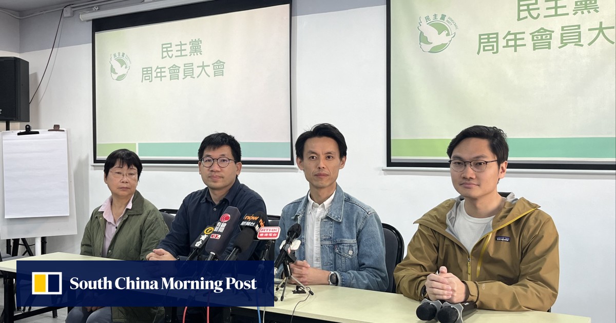 Hong Kong’s Democratic Party re-elects chairman Lo Kin-hei | South ...