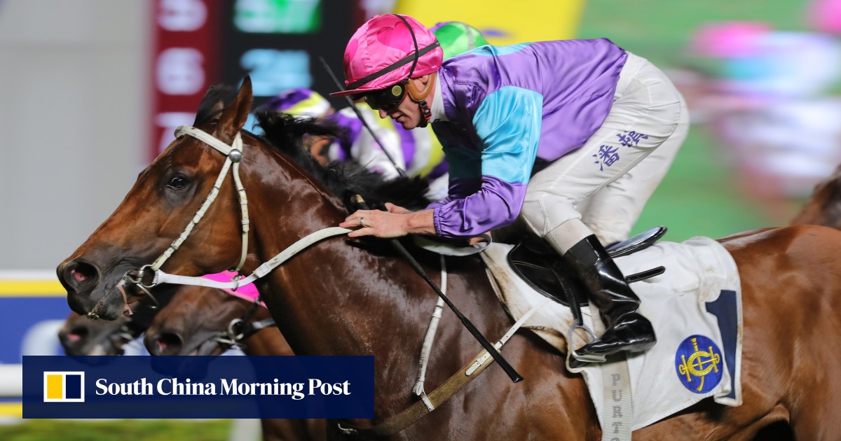 Stunning Peach cherry-ripe for Happy Valley test after programme ...