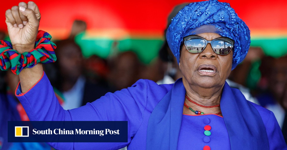 Namibia elects its first woman president: Netumbo Nandi-Ndaitwah ...