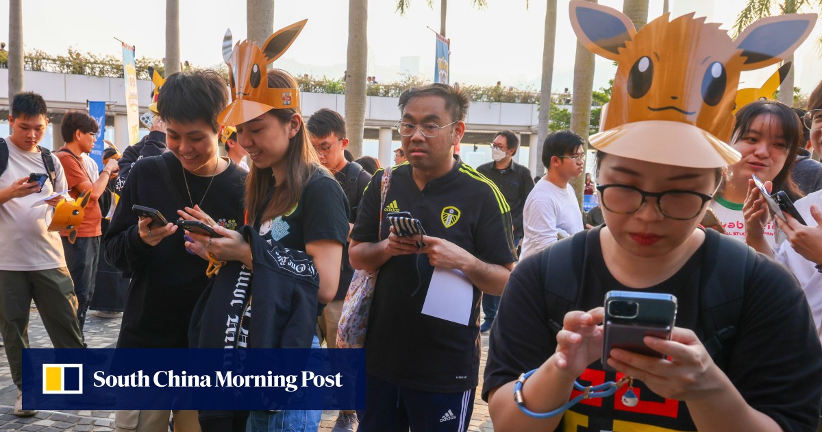 Thousands flock to Hong Kong for 2-day ‘Pokemon Go City Safari’ event ...