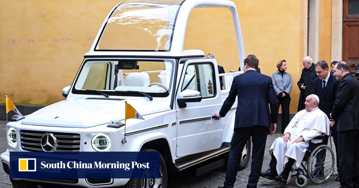 Pope joins EV crusade with electric Popemobile as Vatican aims for 100% ...