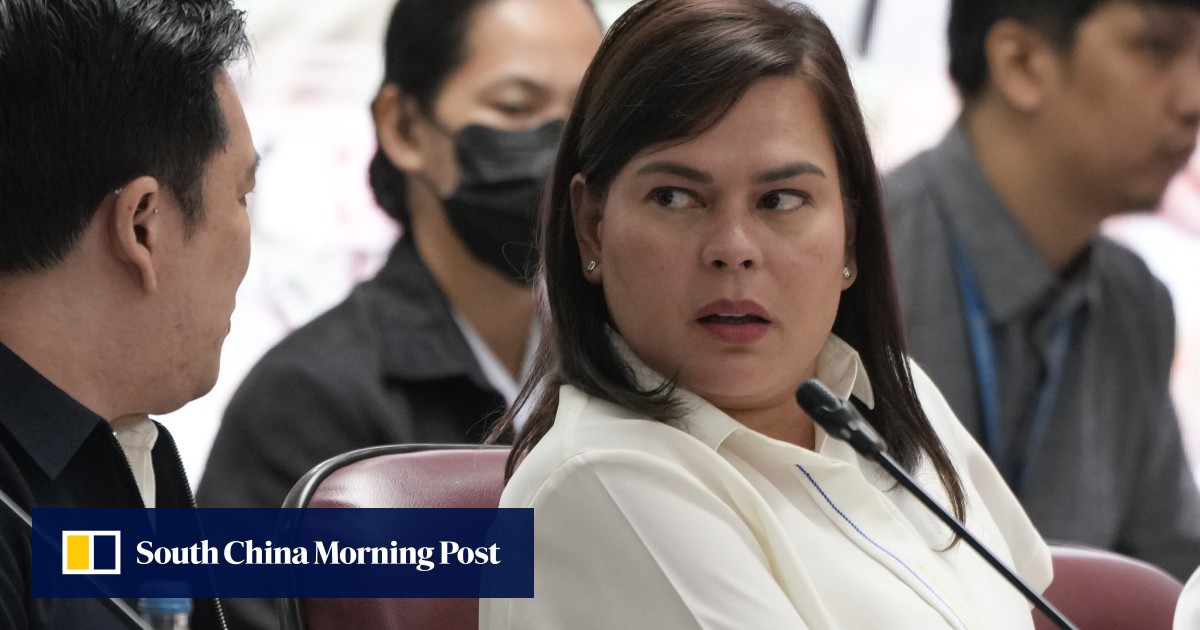 Sara Duterte skips questioning over alleged threat to kill Philippine President Marcos | South ...