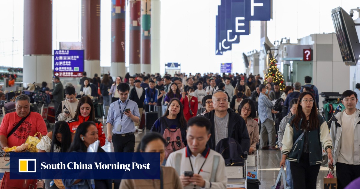 Hong Kong airport expects up to 200,000 travellers per day over ...