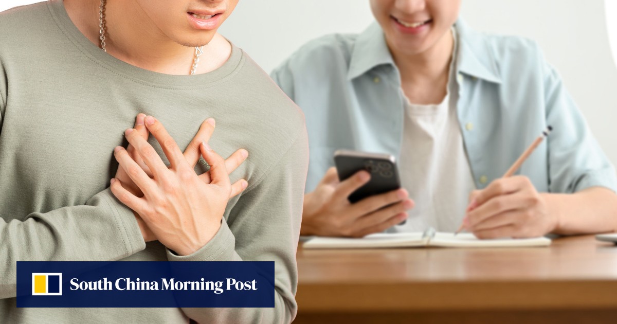 China father nearly dies of heart attack while tutoring son over ...