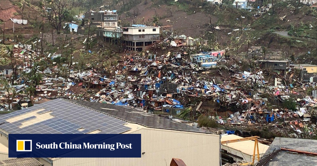 Hundreds feared dead as Cyclone Chido hits Indian Ocean French island ...