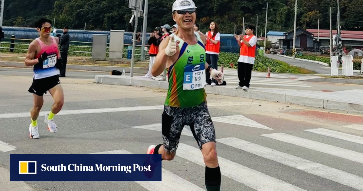 The Korean middle-aged marathoners club whose members go further and ...